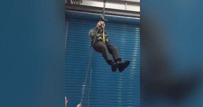 105-year-old who still goes abseiling credits all to Whisky