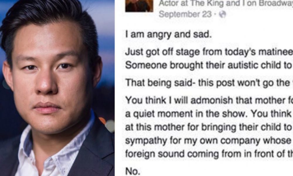 Autistic Child Interrupts Broadway Actor’s Show – The Letter Star ...