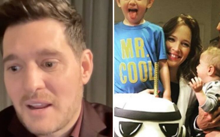 Michael Buble Breaks Down In Tears Over Son Noahs Health Issues