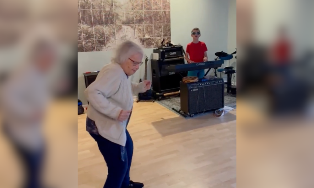 Grandma Throws The Walker & Shows Off Incredible Dance Moves In A ...