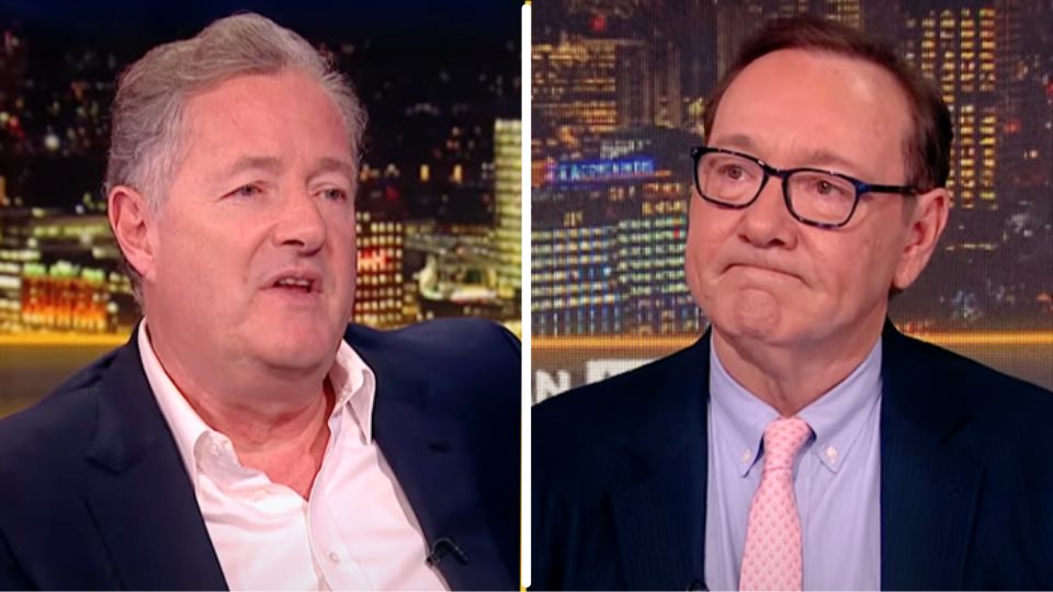 Kevin Spacey Breaks Down In Tears On Piers Morgan