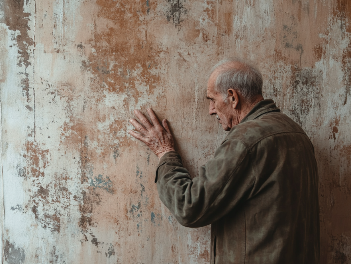 Only A Stranger Shows Up When A Lonely Elderly Man Invites His Family ...