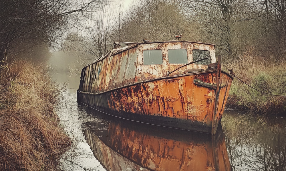 Teenager Transforms Old And Rusty Canal Boat Into Luxury Holiday Home ...