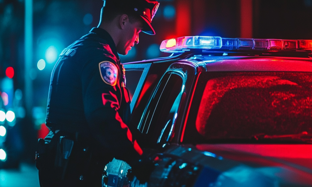 A Police Officer Takes a Call from a Weeping Child Saying His Mother Is ...